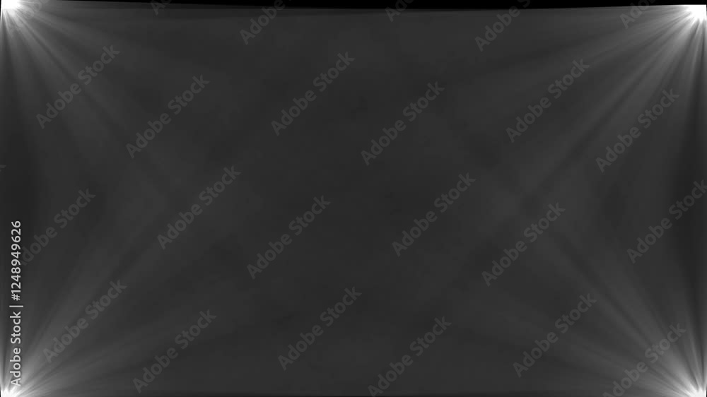 Elegant Blue Tech Theme with Centered Light Rays.loop centered gold ...