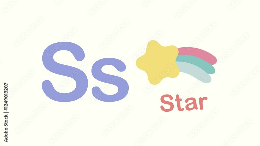 Fun ABC animated learning alphabet S for kids. Engaging nursery rhymes ...