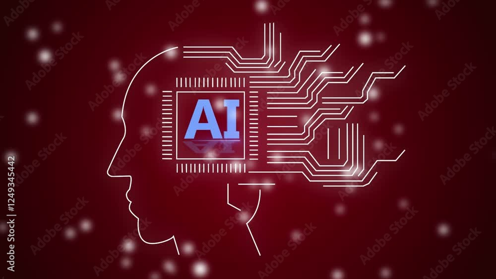 Artificial Intelligence processor unit. Powerful Quantum AI component ...