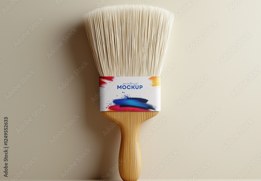Paintbrush Mockup – High-Quality, Realistic, and Fully Customizable ...