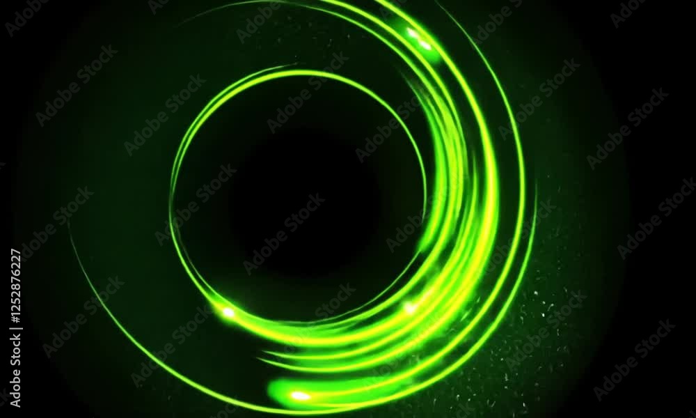 Green circle gradient video background . Gradient video background ...