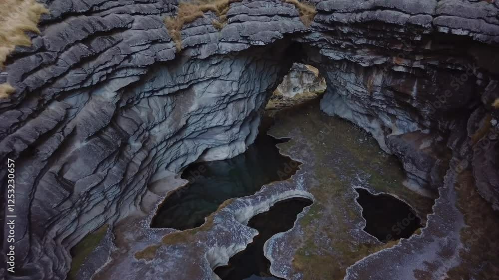 A Karst Plateau’s Subterranean Maze of Connected Limestone Caves and ...