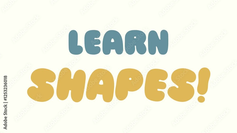 Fun animated video teaching kids about trapezoid in a cute flat design ...