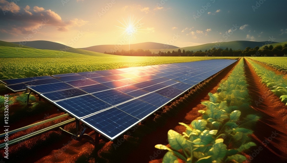 Poster agrivoltaics sustainable farming innovation integrates solar ...