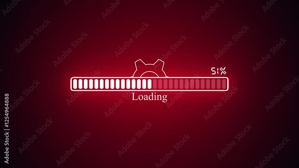 Loading Progress Bar Animation, Colorful and Pastel Colored Loading ...