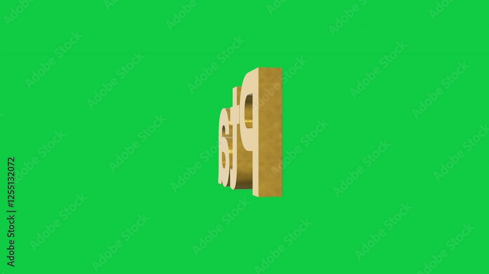 Sahrawi peseta currency symbol, golden money sign. Presentations on ...