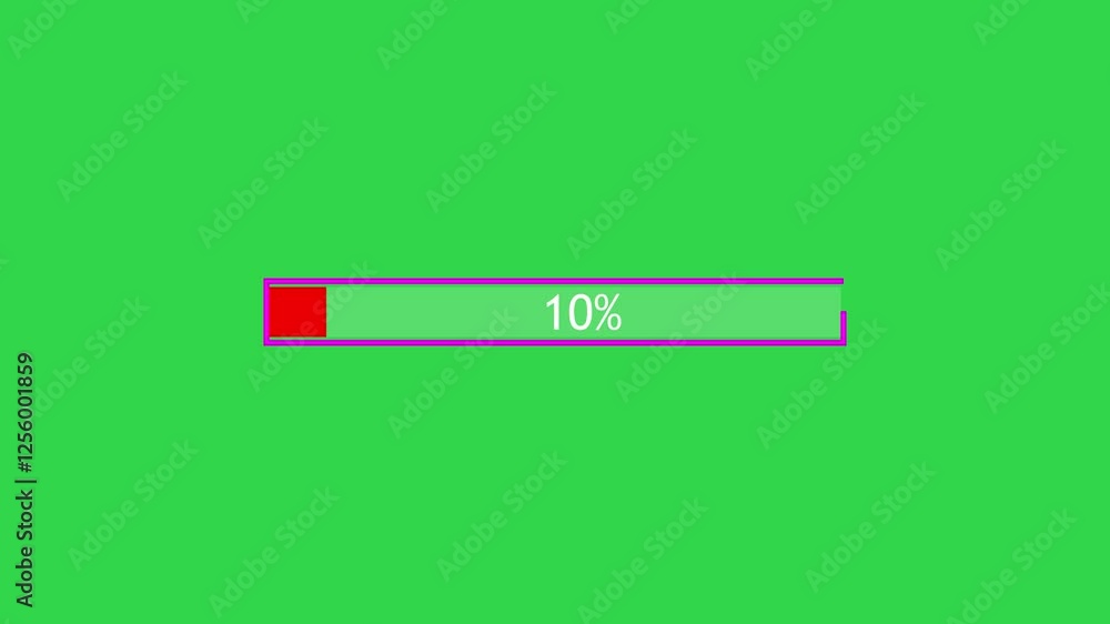 Vidéo Stock Loading progress bar. Loading Animation Icon on transparent ...