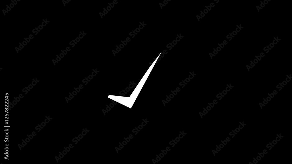 Check mark symbol. approved tick mark icon, Check mark icon animation ...