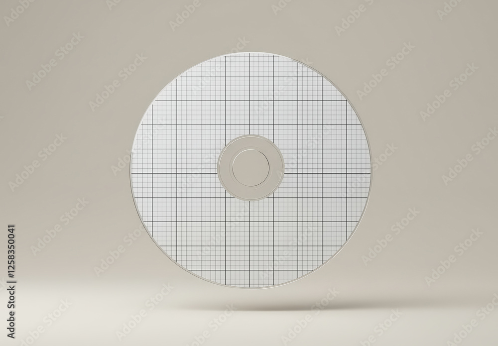 Floating Cd DVD Mockup Stock Template | Adobe Stock