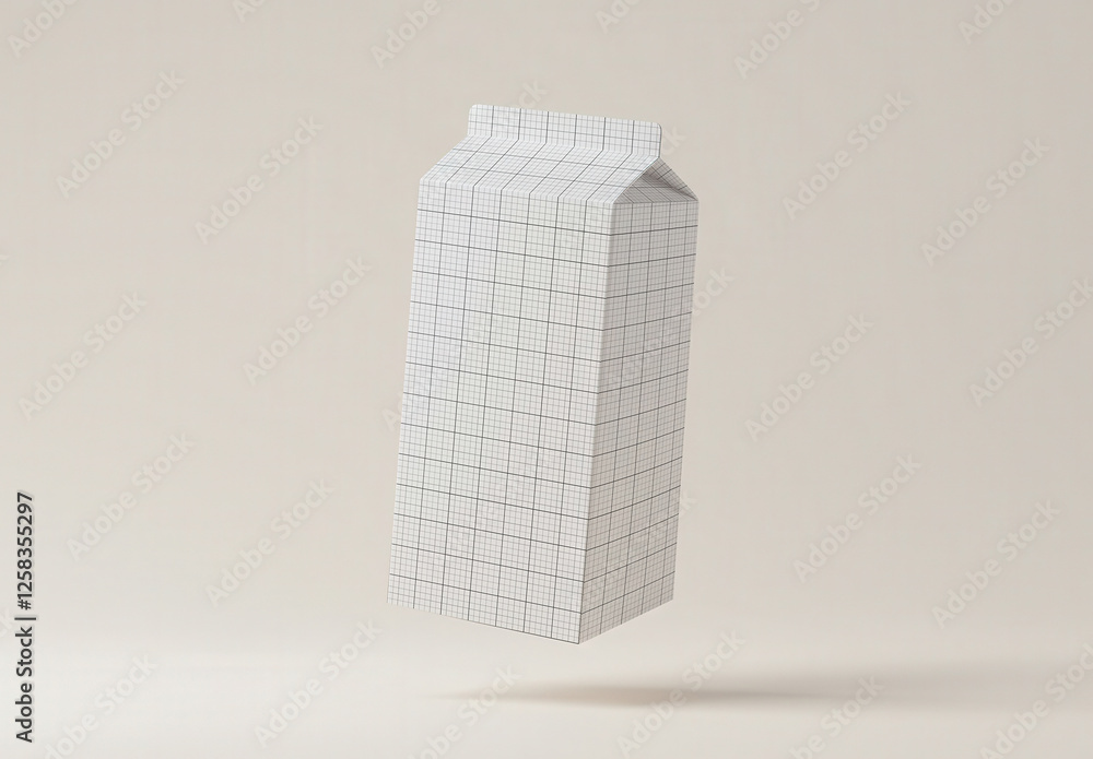 Floating Brick Packaging Mockup Stock Template | Adobe Stock