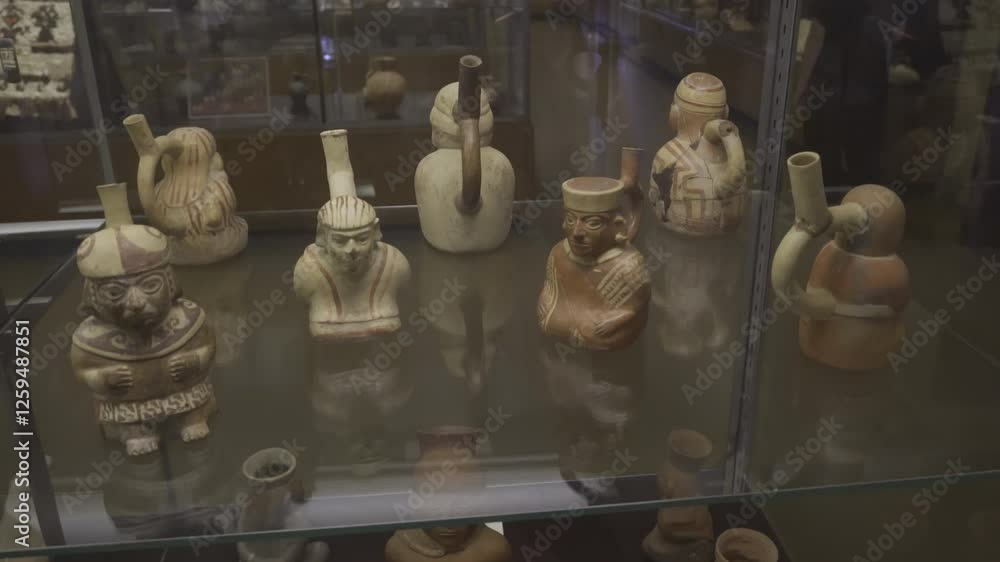 artesanias rostros incas en museo de ciencias naturales de la plata ...