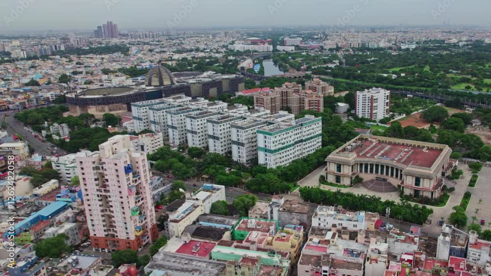 kalaivanar arangam, Narayana Arihant Ocean Tower with Government ...