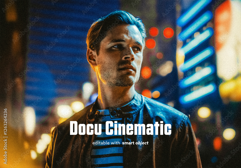 Docu Cinematic Photo Effect Stock Template | Adobe Stock
