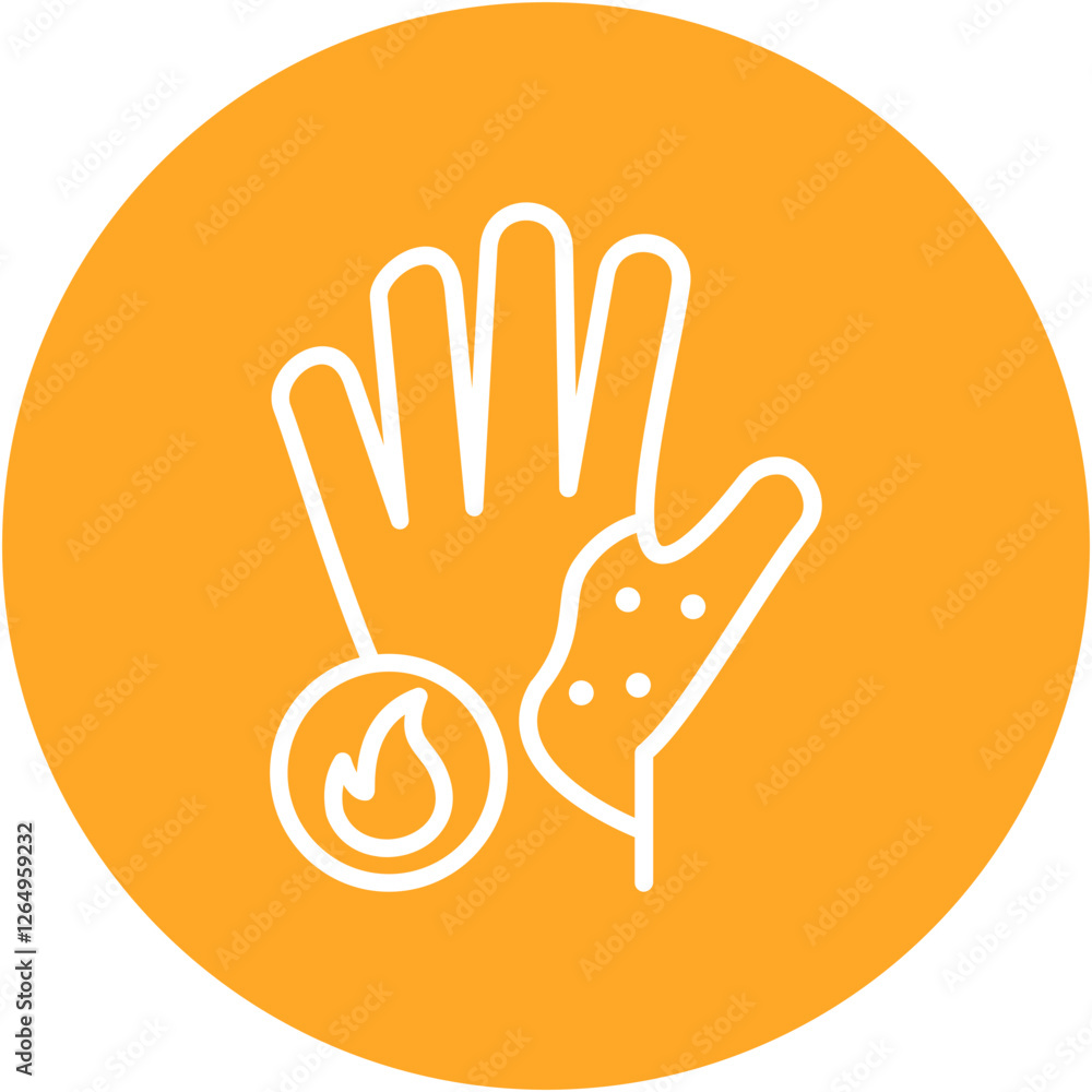 Poster Burn Severity Icon – Wall Art | UkPosters