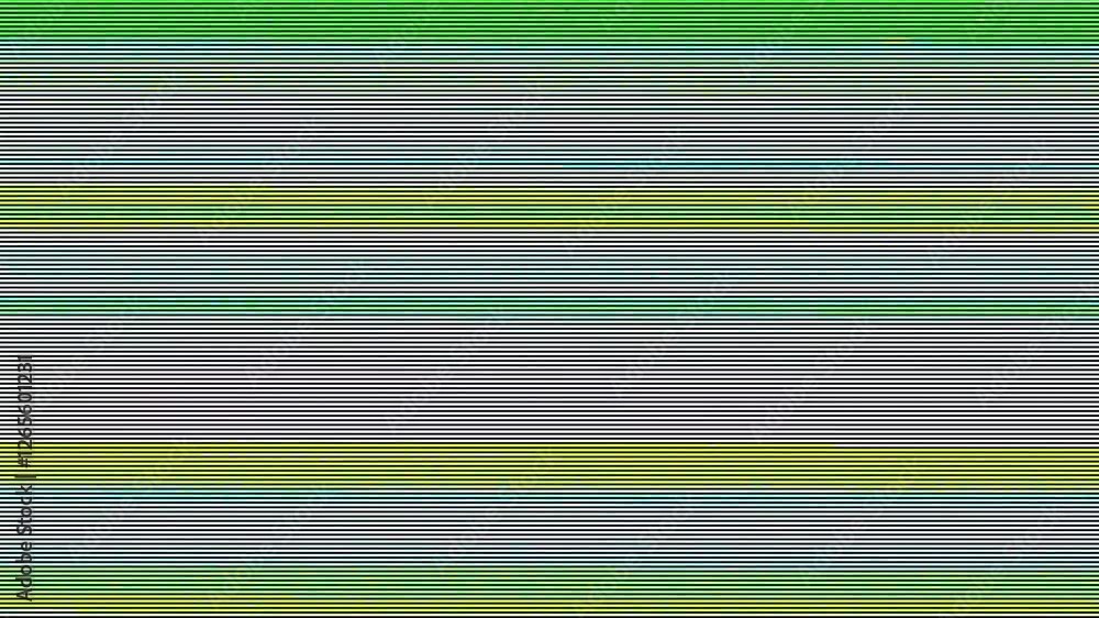 Analog Static Noise texture overlay. Horizontal stripes offset . No ...