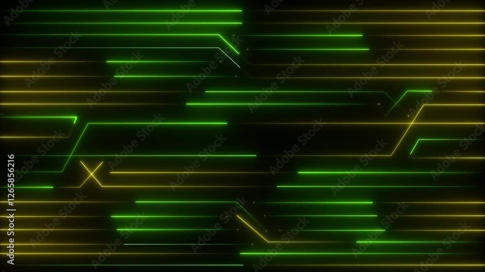 Technology background with arrow animation. direction arrow animation ...