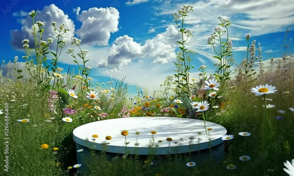 Podium for product display video background. Podium scene video ...