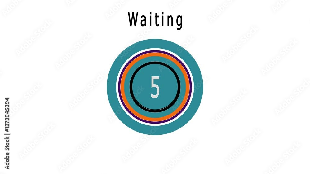 Amazing waiting countdown animation 0 to 10,Status bar animation pack ...