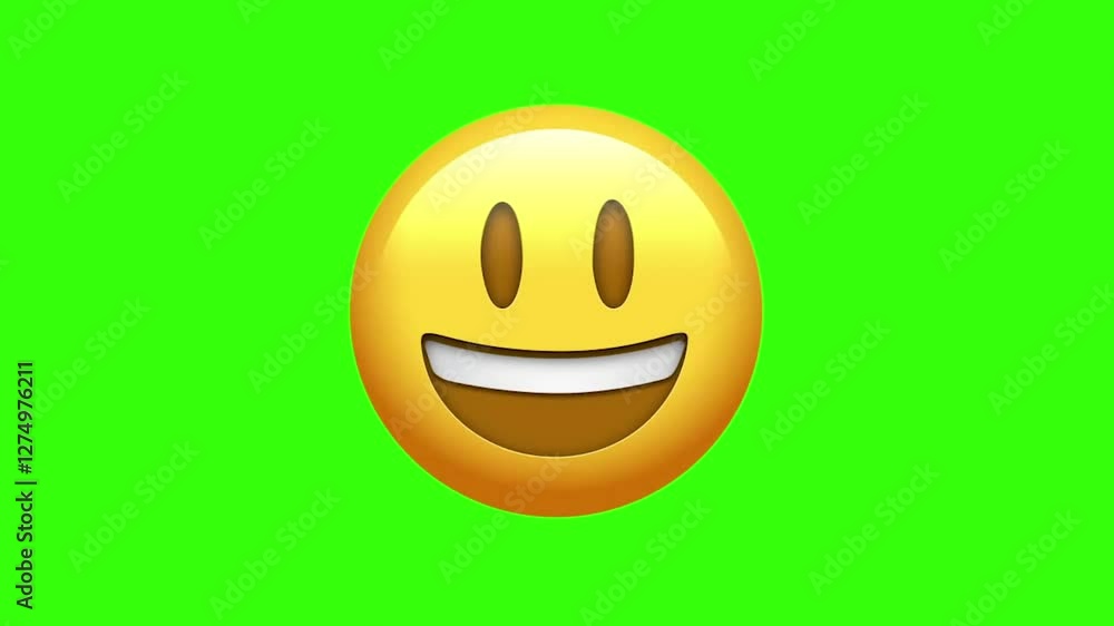 funny emotion poses with movement and with a green screen background. # ...