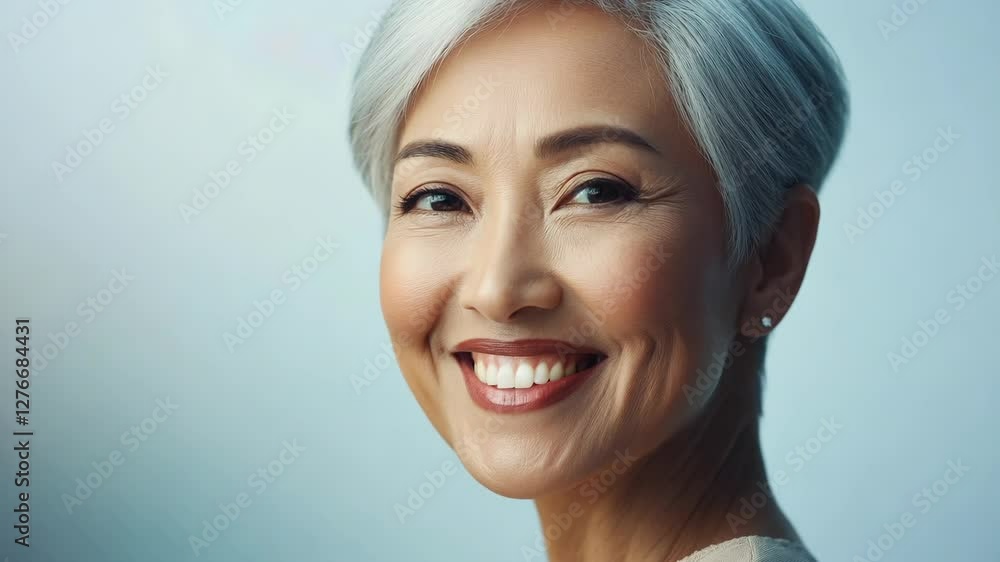 Aging Process of a Woman: Timelapse Transformation From Youth to Senior ...