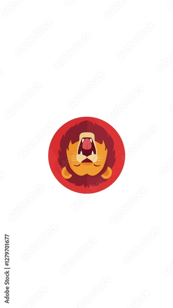 ten seconds loading process animation lion animal cute 10 seconds ...