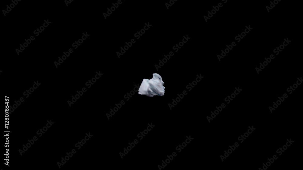 A paper texture animation with soft crumples and smooth reveals ...