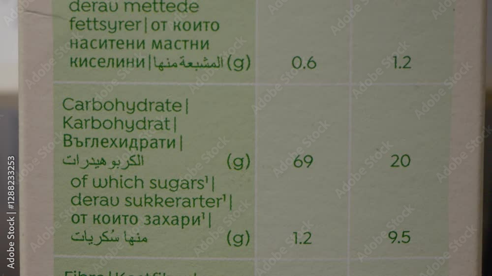 Learn how to read nutritional values on food labels to make informed ...