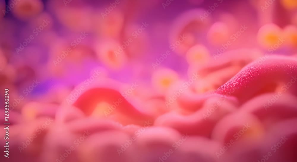 Micro bacterial Bacteria Colony Microbiome and Bacteria inside ...