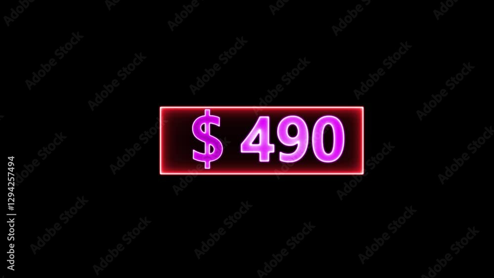 5 hundred dollar counter animation. 5 hundred dollar counting animation ...