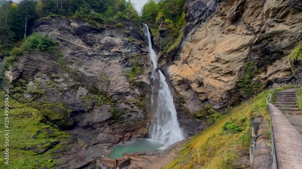 Reichenbach Falls, Switzerland: A stunning 120m waterfall in the Swiss ...