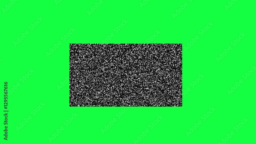 TV Snow and Noise Background, Glitch Effect, Detuned Analog Television ...