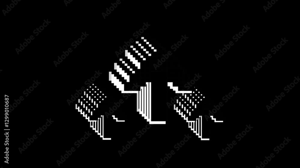 Vidéo Stock Mouse Cursor Vector Illustration, Mouse Cursor Arrow ...