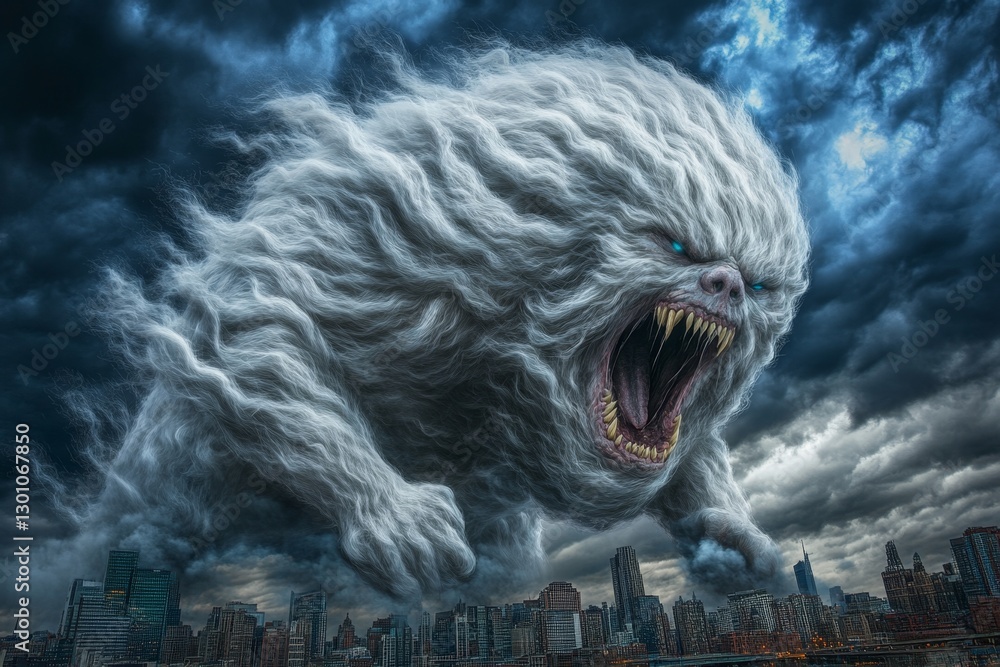 Poster A mythical guardian spirit of clean air fighting against dark ...