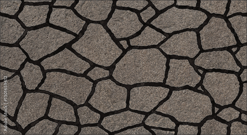 Poster Stone ground texture for videogames and architecture – Wall Art ...