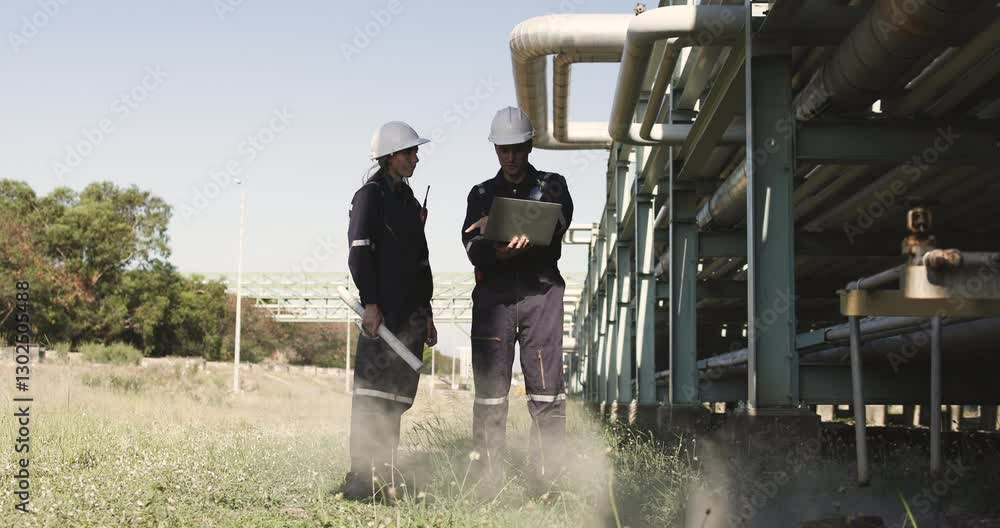 Two mechanical engineers performed detailed inspections and maintenance ...