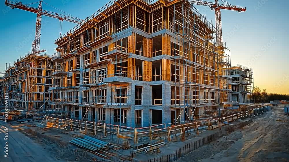 Building Site under Construction: Capturing the ambitious process of a ...