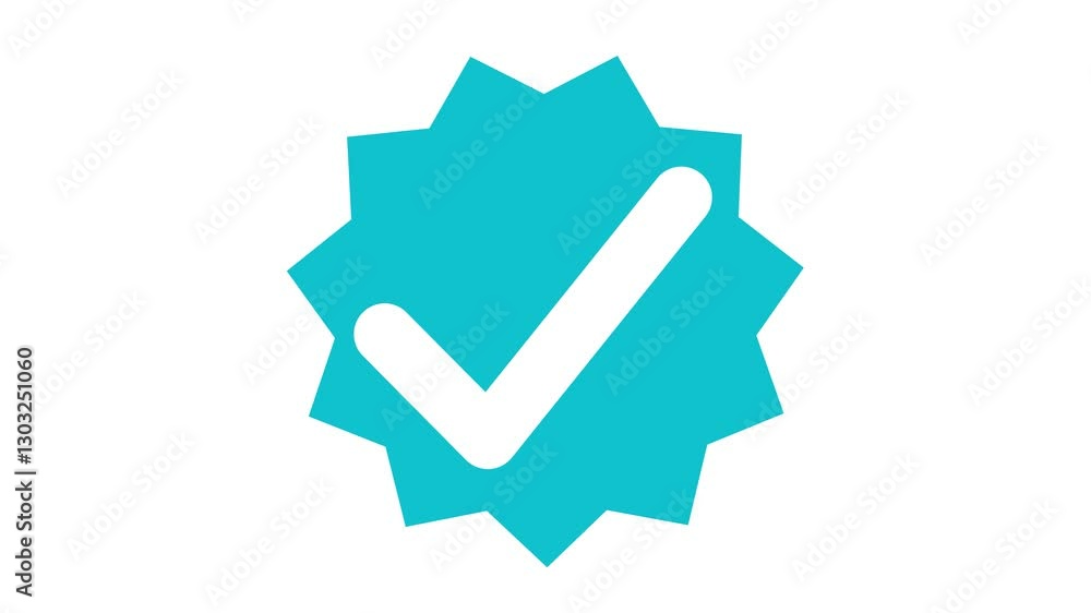 Tick check mark check button icon, Check mark icon symbol, abstract ...