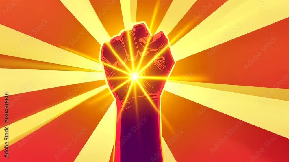 A child's finger pointing upwards symbolizes children's rights. The ...