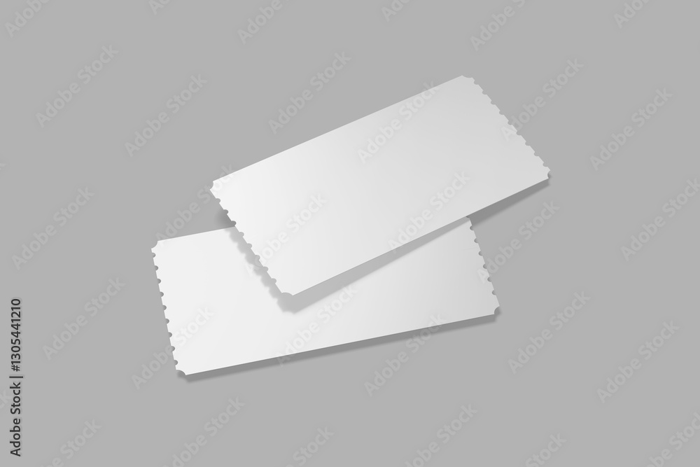 Poster ticket for mockup design or design presentation – Wall Art ...