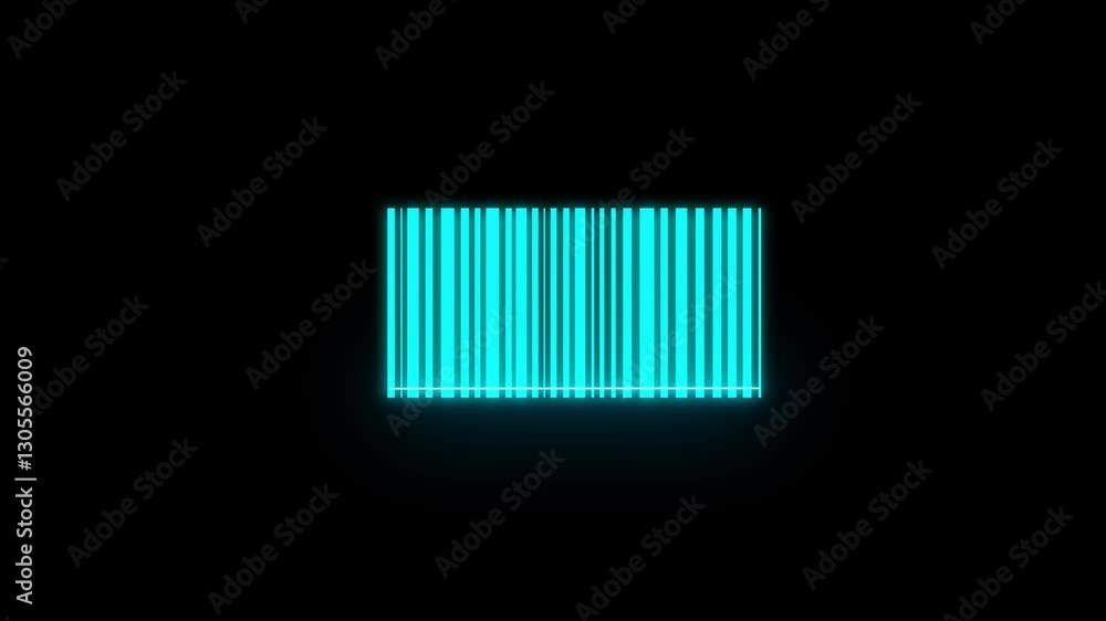 scanning animation isolated Seamless Barcode detail s caning animation ...
