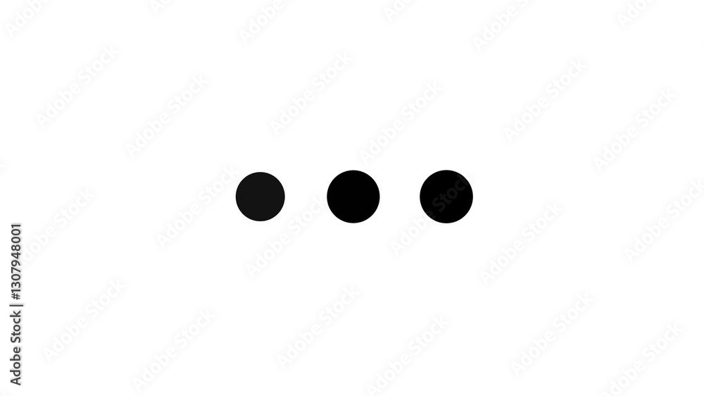 Dots Loading Animation Animated Loader For Ui Typing Animation Dots Loading Bar And Typing In