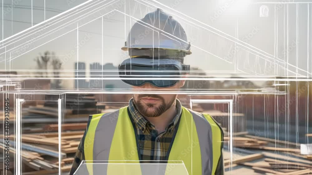 Innovative technology in construction allows engineer to visualize and ...