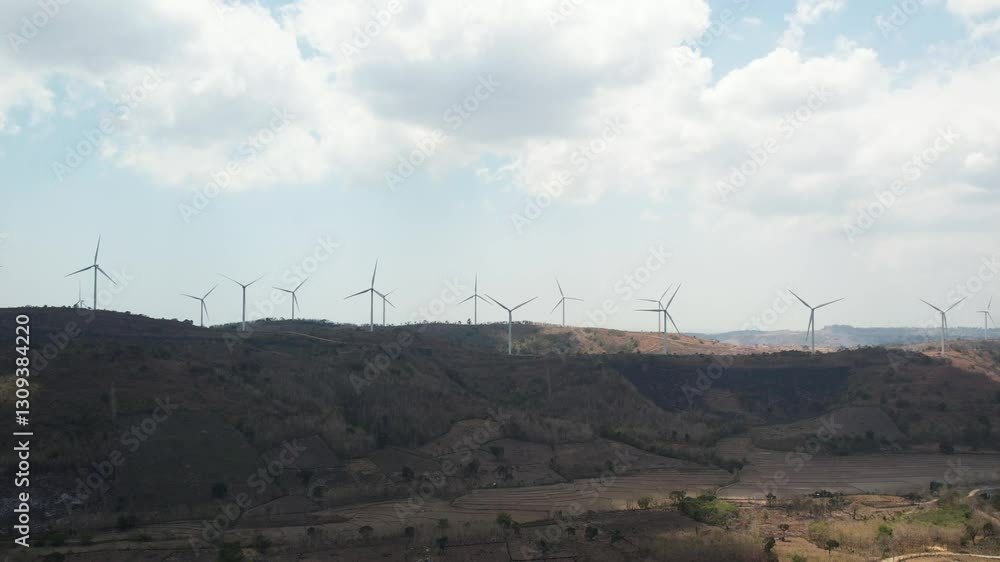 The first and largest wind power plant in Indonesia and once the ...