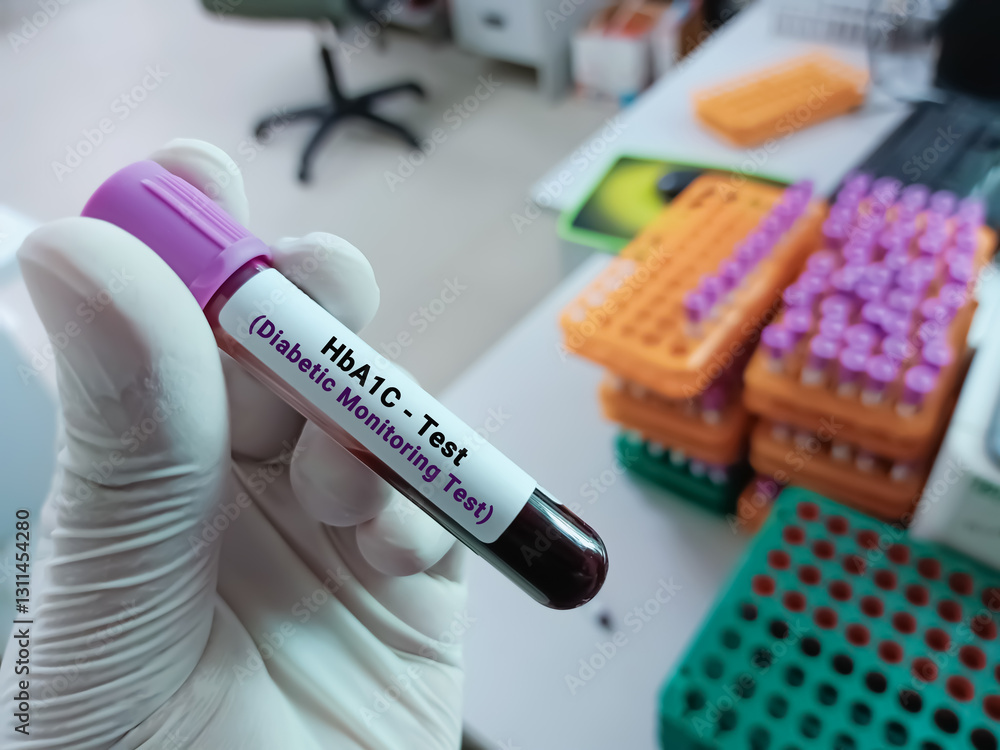 Poster Blood samples for HbA1c (Hemoglobin A1c) – Wall Art | UkPosters