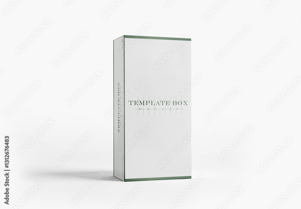 Paper Box Mockup Stock Template | Adobe Stock
