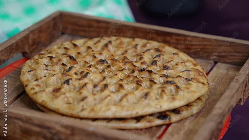 Rajasthani Khooba Roti is a popular Rajasthani cuisine dish made with ...