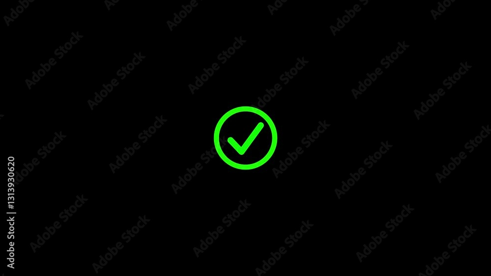 Check mark symbol animation. approved tick mark icon, Check mark icon ...