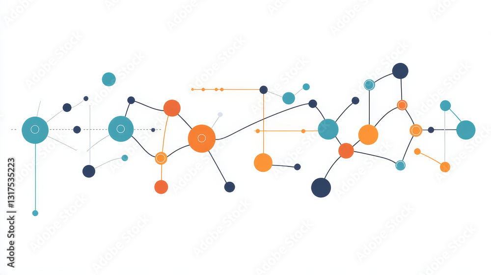 Plakát Diagram chart graph elements business infographic flow sheet ...