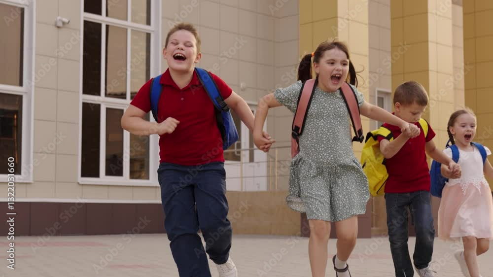 school building exterior, children's education, playground memories ...
