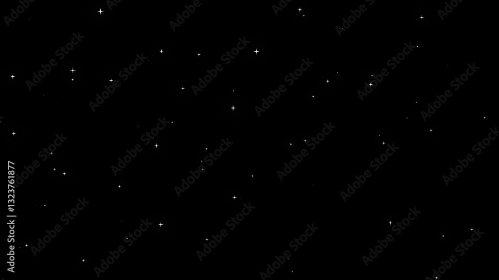 Video „Flat star night sky vertical background. Bright Cosmos pattern ...